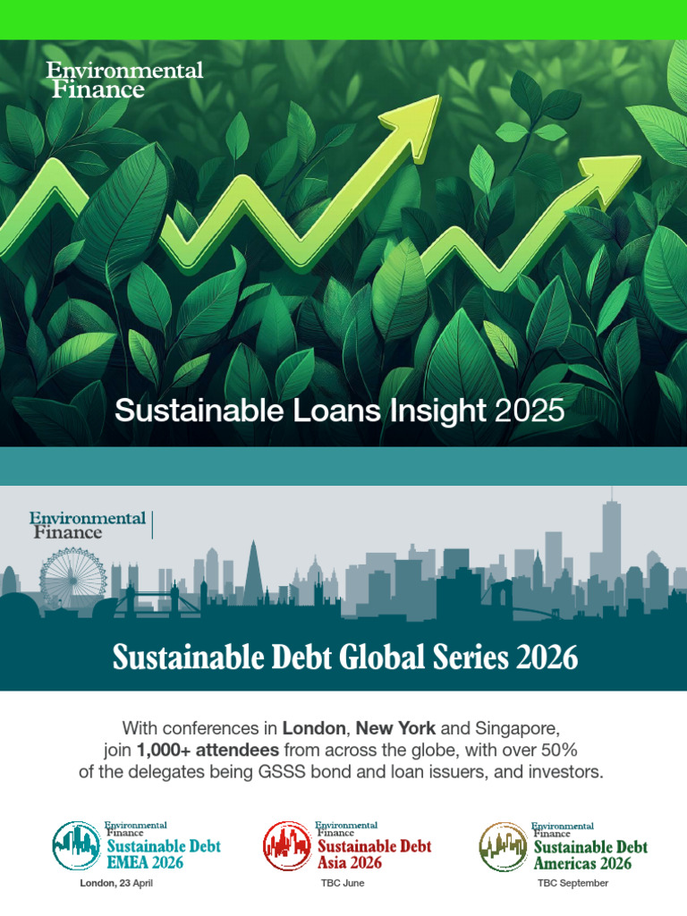 Sustainable Loans Insight 2025 | PDF | Banks | Syndicated Loan