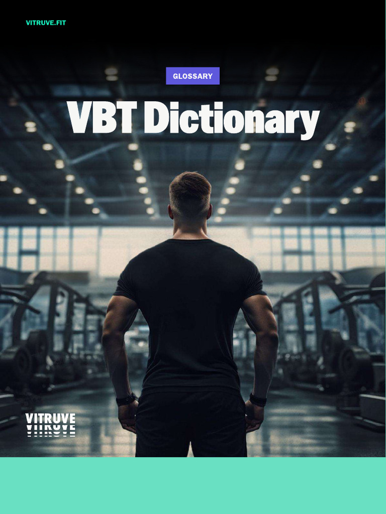 VBT Dictionary Compressed | PDF | Strength Training | Weight Training