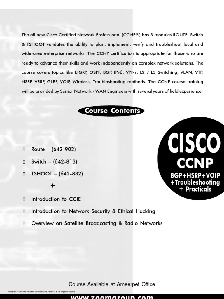 Ccnp Pdf Computer Network Virtual Private Network