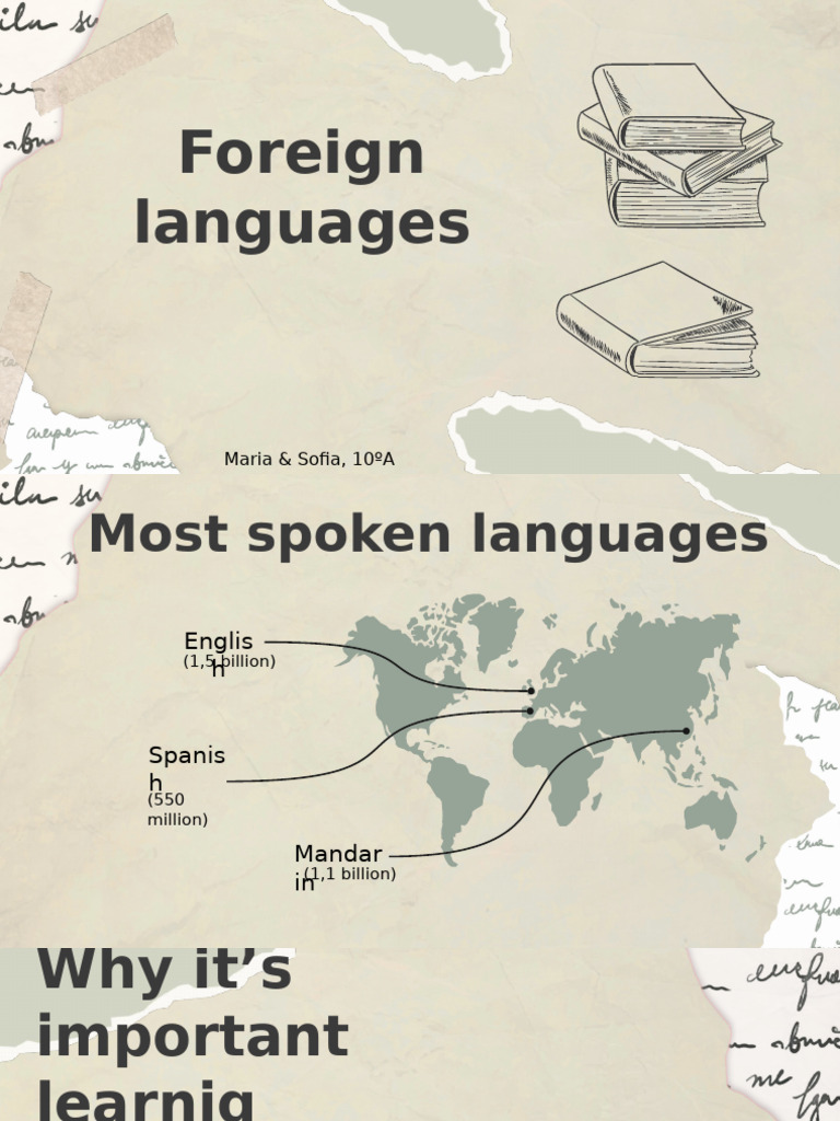 Trabalho Foreign Languages | PDF