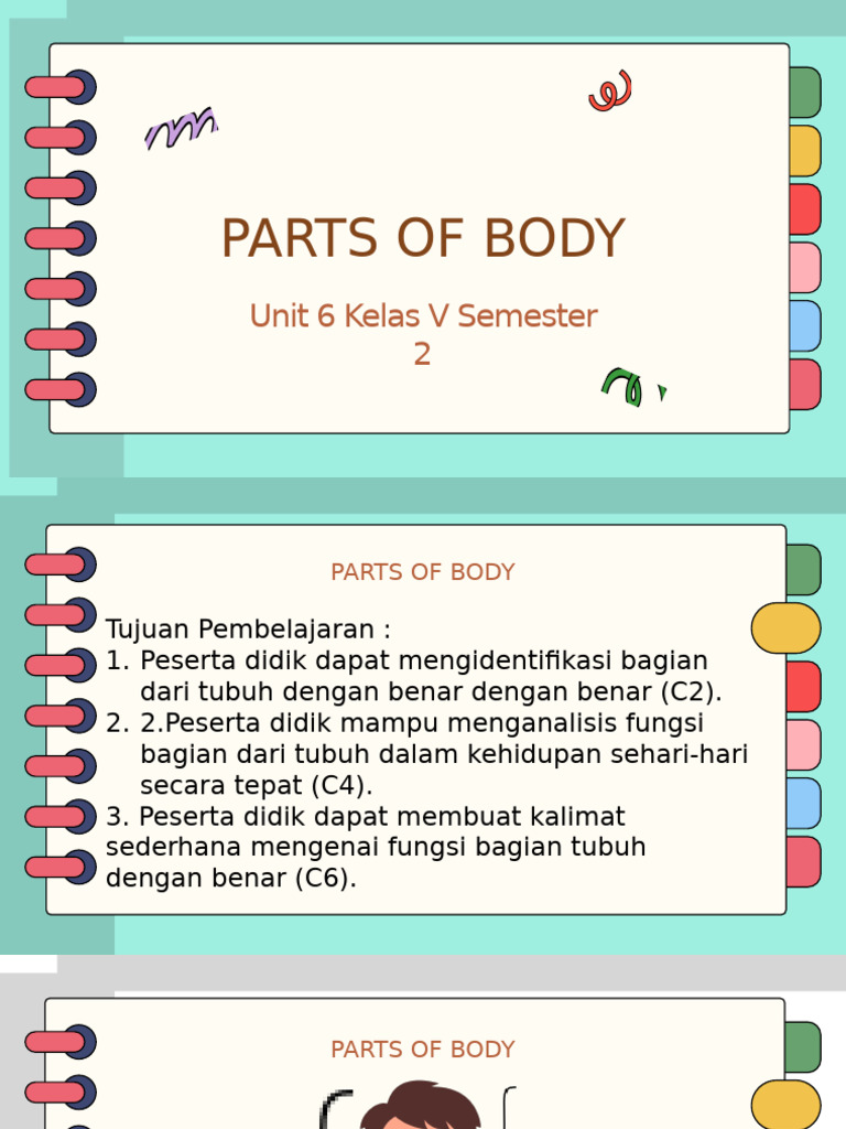 Parts of Body | PDF