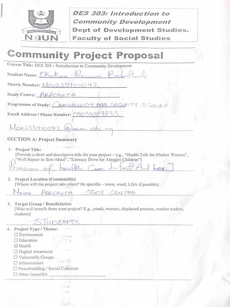 DES303 Proposals | PDF