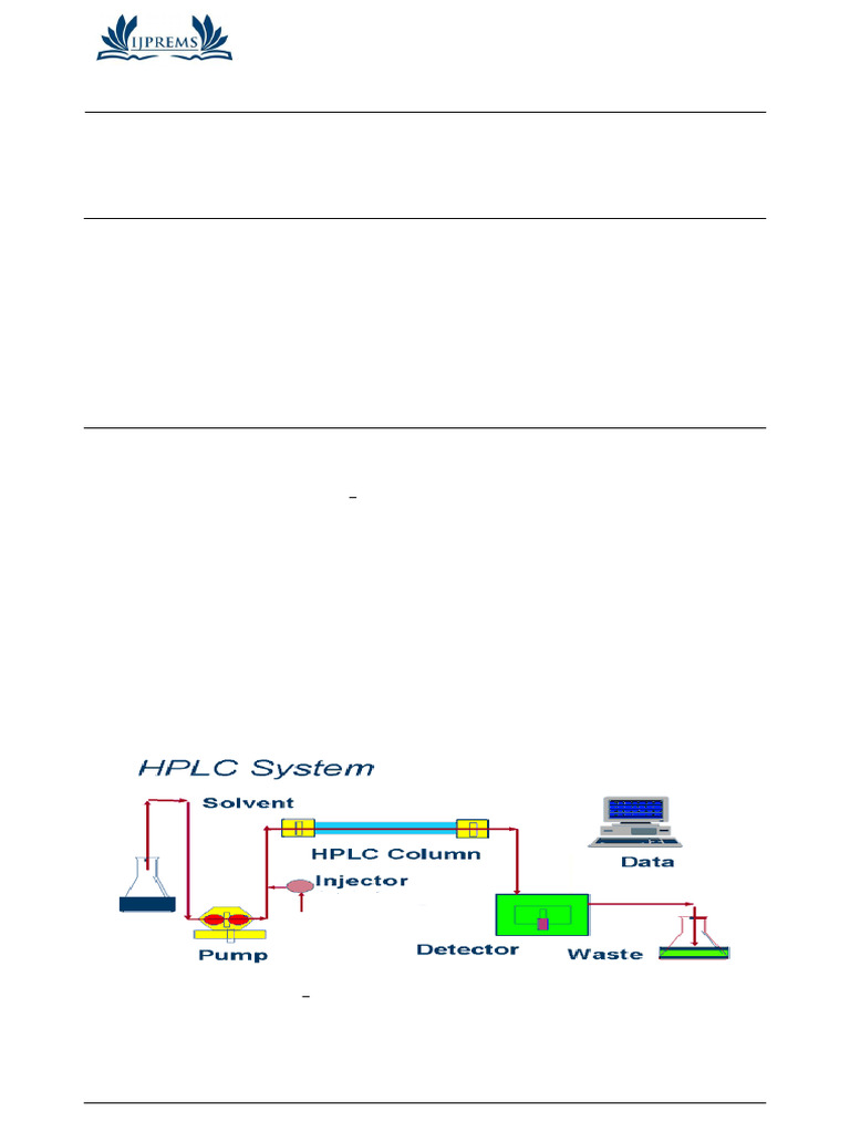 A Review: HPLC Method Development and Validation | PDF | High ...