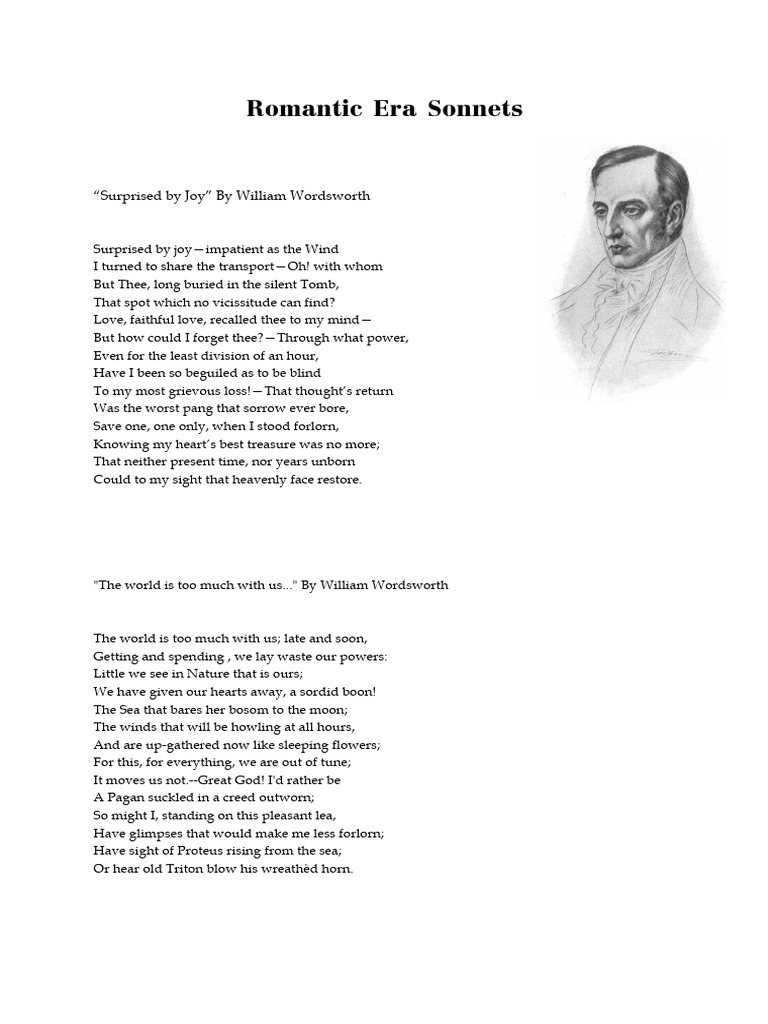 Poetry and Philosophy - Day 4 - Sonnets | PDF | Poems | Poetry