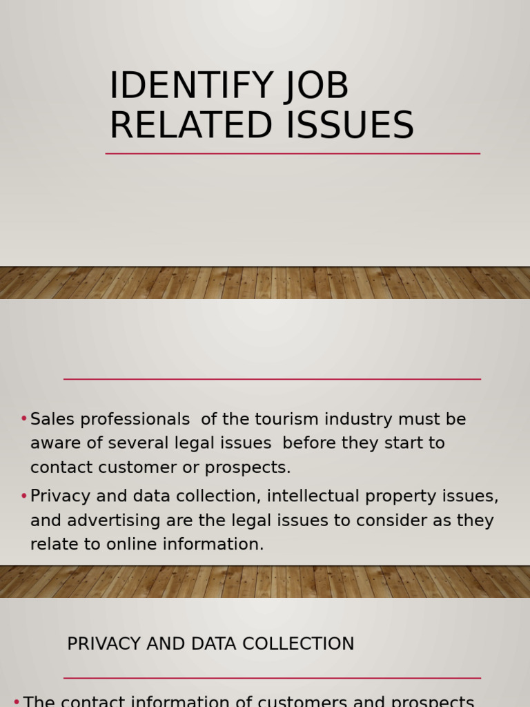Identify Job Related Issues | PDF | Cloud Computing | Trademark