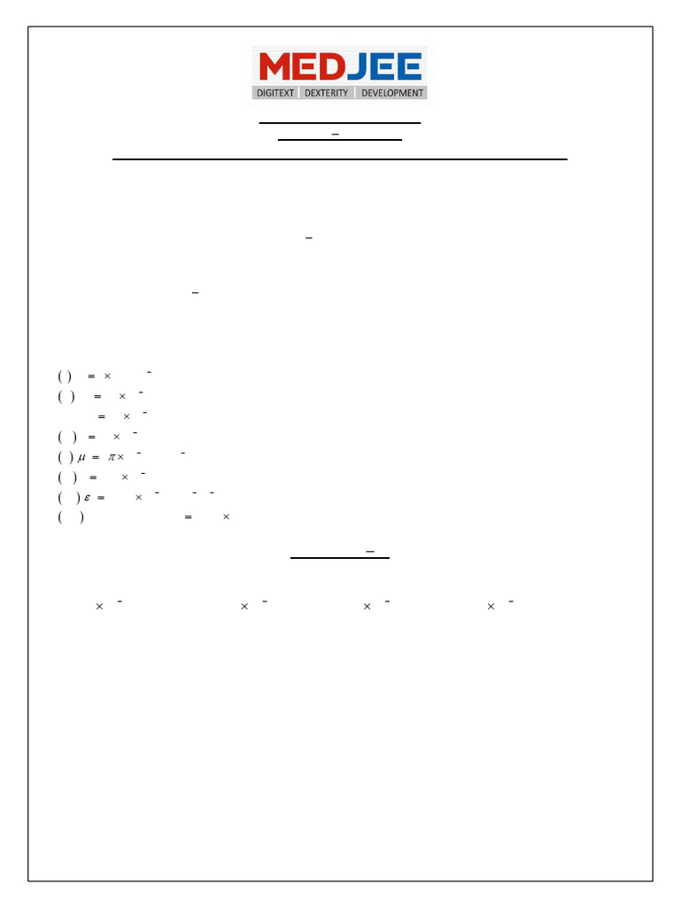 Xii Rut-8 Physics QP | PDF | Photoelectric Effect | Electron