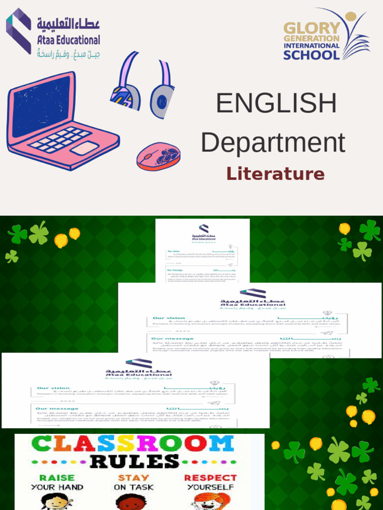 English Department: Literature | PDF | Verb