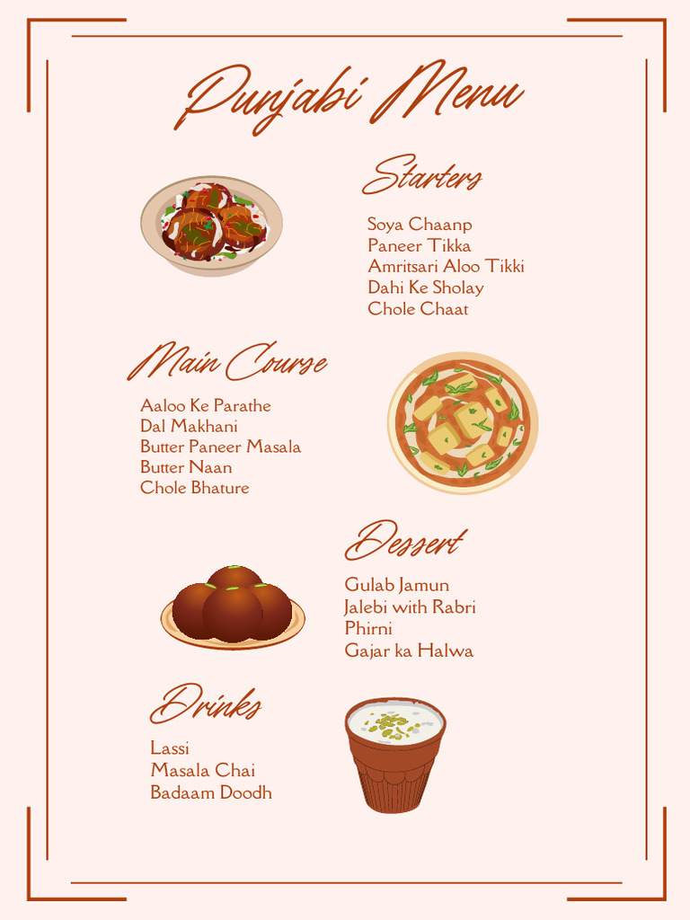 Pink and Red Whimsical Wavy Border Bow Wedding Menu_20251109_152014 ...