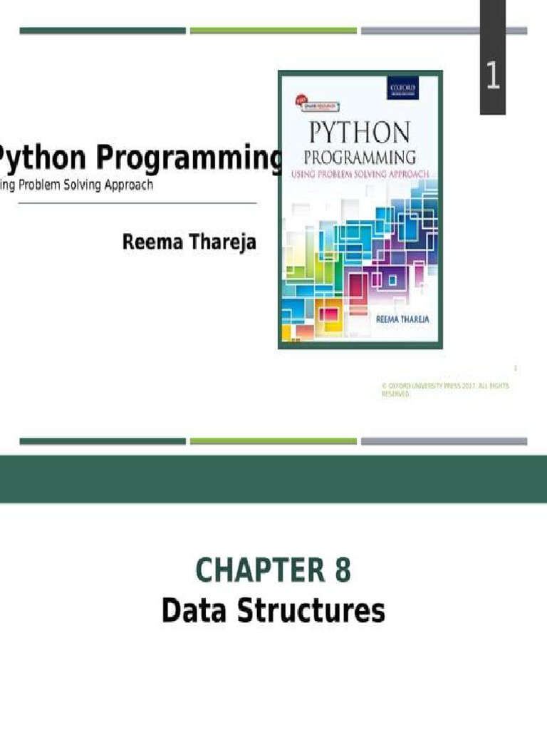 Data Structures, Tuples and Sets | PDF