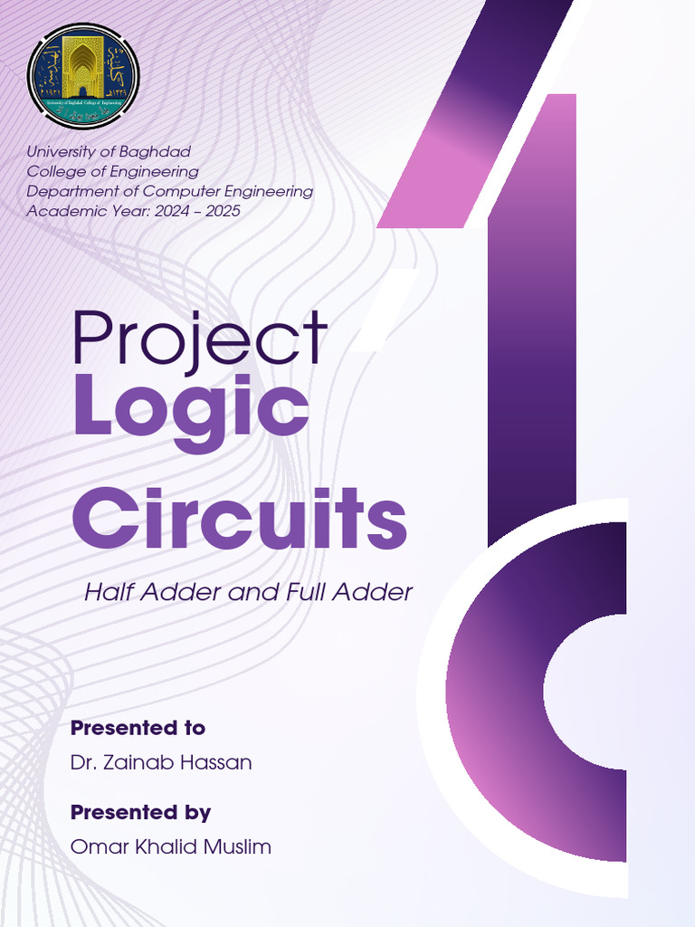 Half and Full Adder Circuits Explained | PDF | Mathematical Logic ...