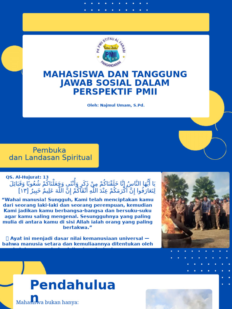 Mahasiswa Dan Tanggung Jawab Sosial | PDF