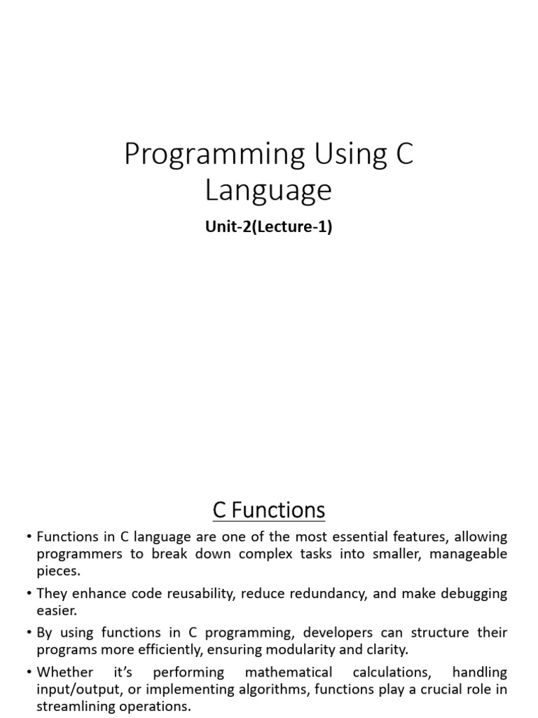 c1 | PDF | Scope (Computer Science) | Variable (Computer Science)