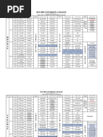 School Class Schedule Overview | PDF