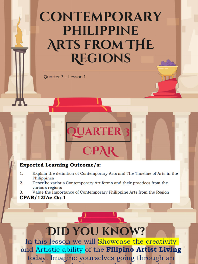 CPAR_Q3_Lesson-1_Week-1 | PDF