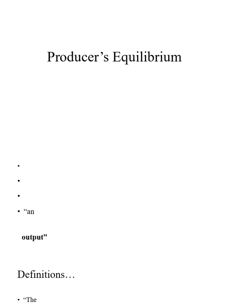 8 Isoquant Iso Cost Line and Producers Equilibrium | PDF ...