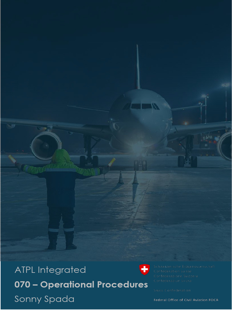 ATPL - 070 Operational Procedures | PDF | Instrument Flight Rules | Aircraft