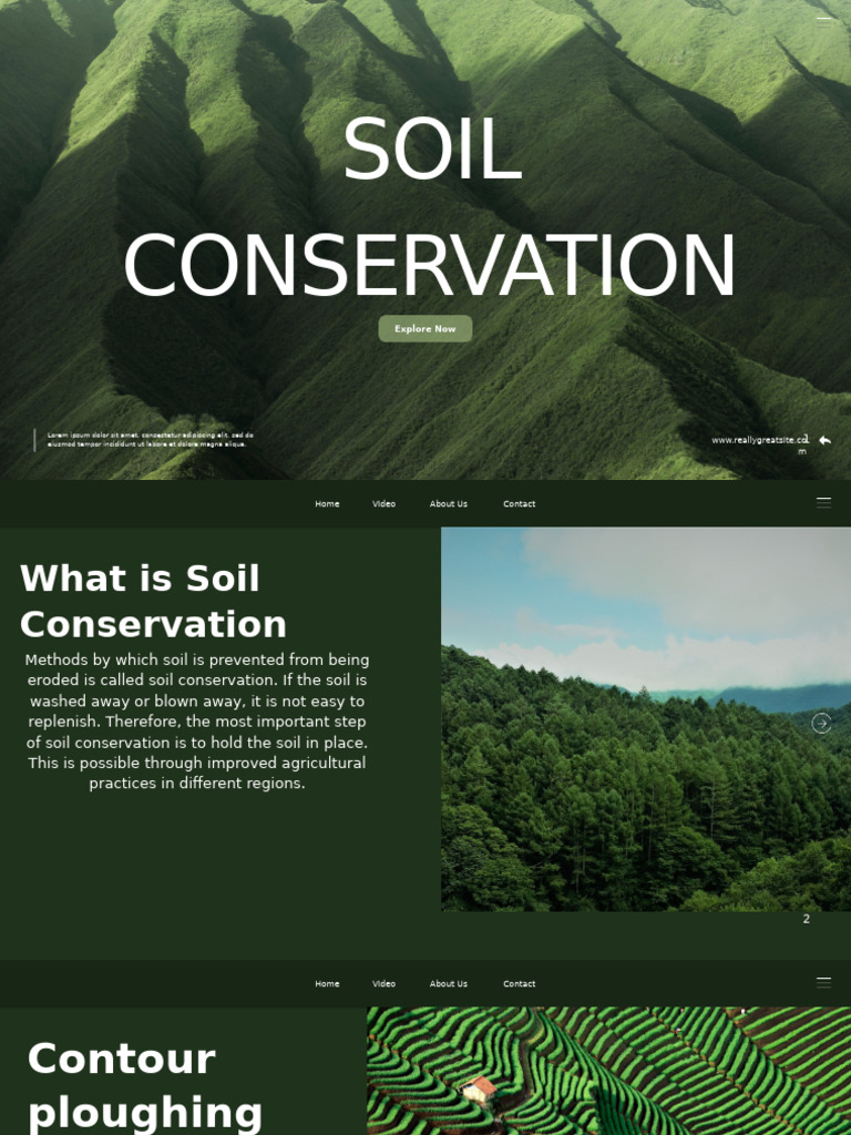 Soil Conservation | PDF