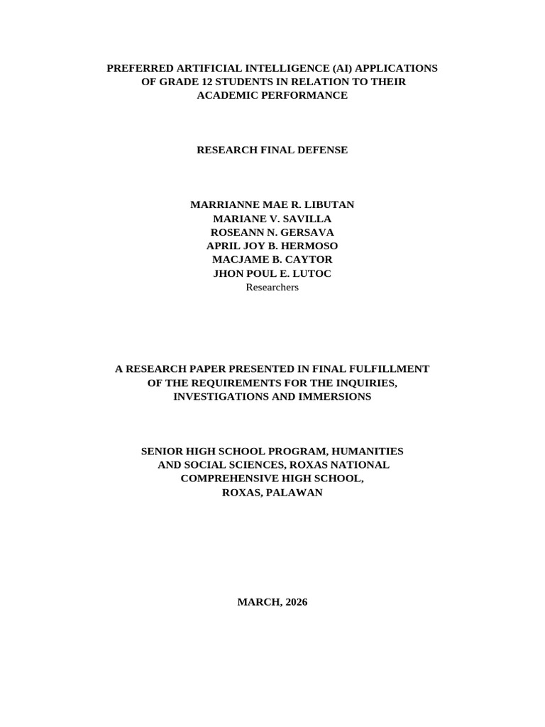 Final Title Page | PDF