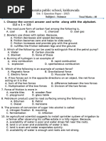 BECE Science 2023 Past Questions Guide | PDF | Artery | Neutron