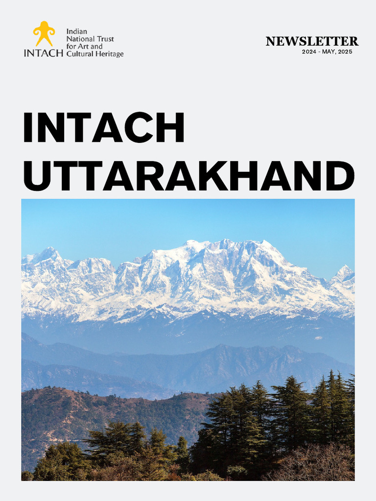 INTACH Uttarakhand Chapter Events 2024-2025 | PDF