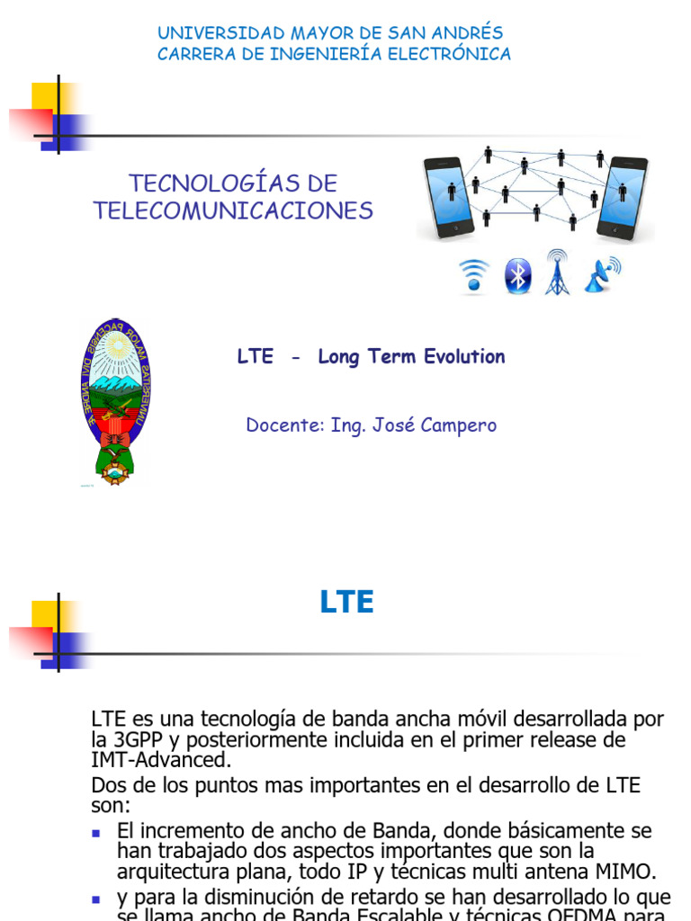 5 Lte | PDF | Redes de computadoras | Tecnología de información y comunicaciones