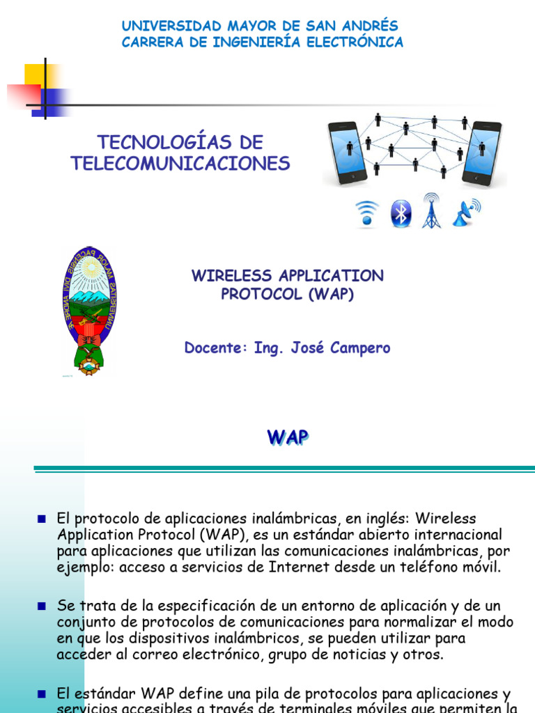 6 Wap | PDF | Red de computadoras | Tecnología de información y ...