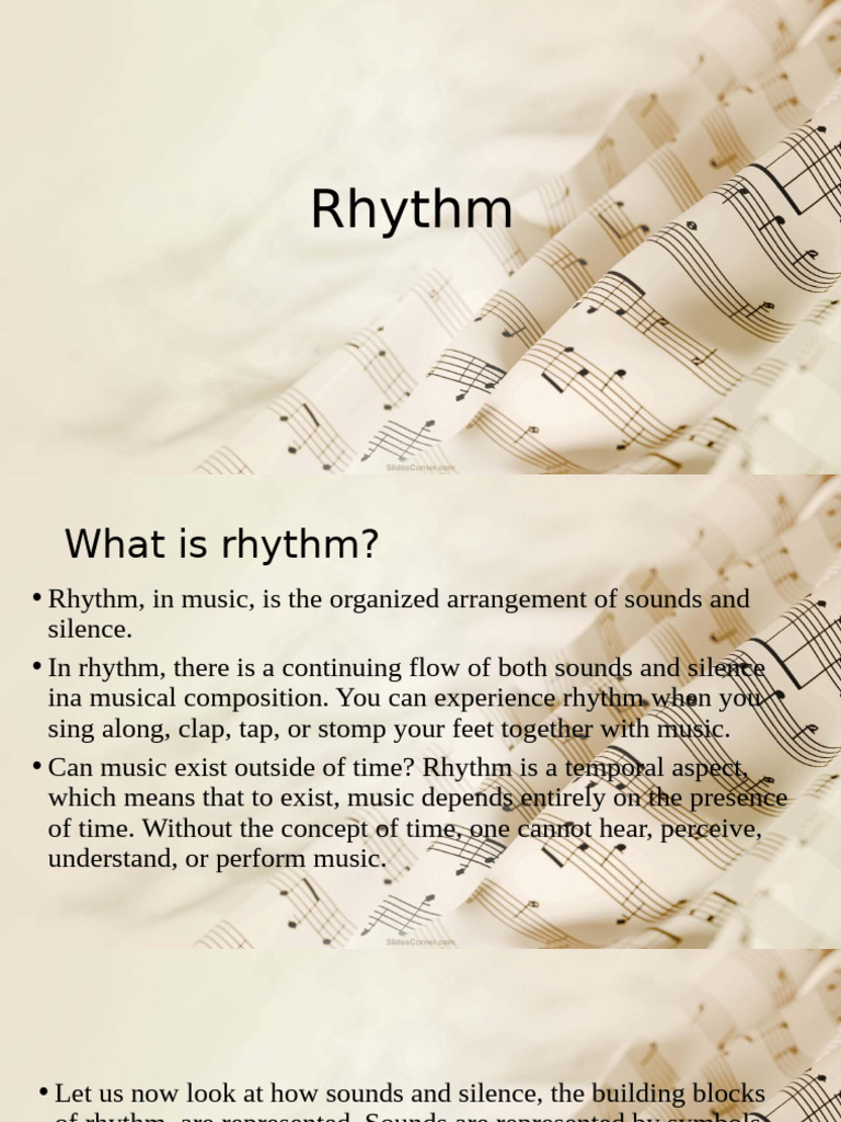 Understanding Music Rhythm Basics | PDF