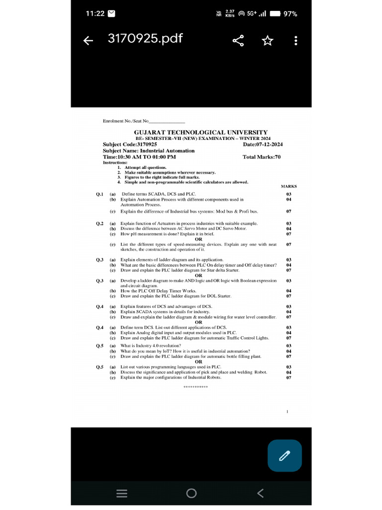 Gtu Paper Industrial | PDF