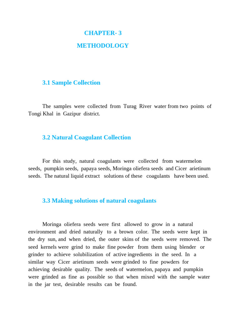 CHAPTER 3 (Methodology) | PDF | Ph | Materials
