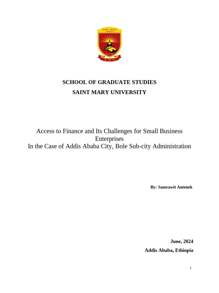 Samrawit Anteneh (Examiners) | PDF | Survey Methodology | Poverty