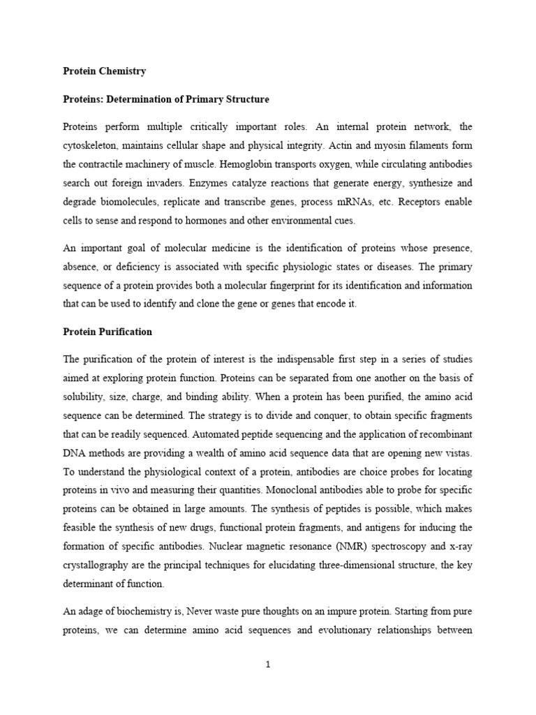 Emt 316 Note 2 | PDF | Gel Electrophoresis | Enzyme