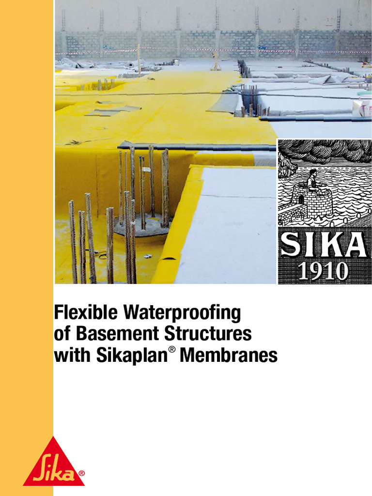 Flexible Basement Waterproofing Solutions | PDF | Welding | Construction