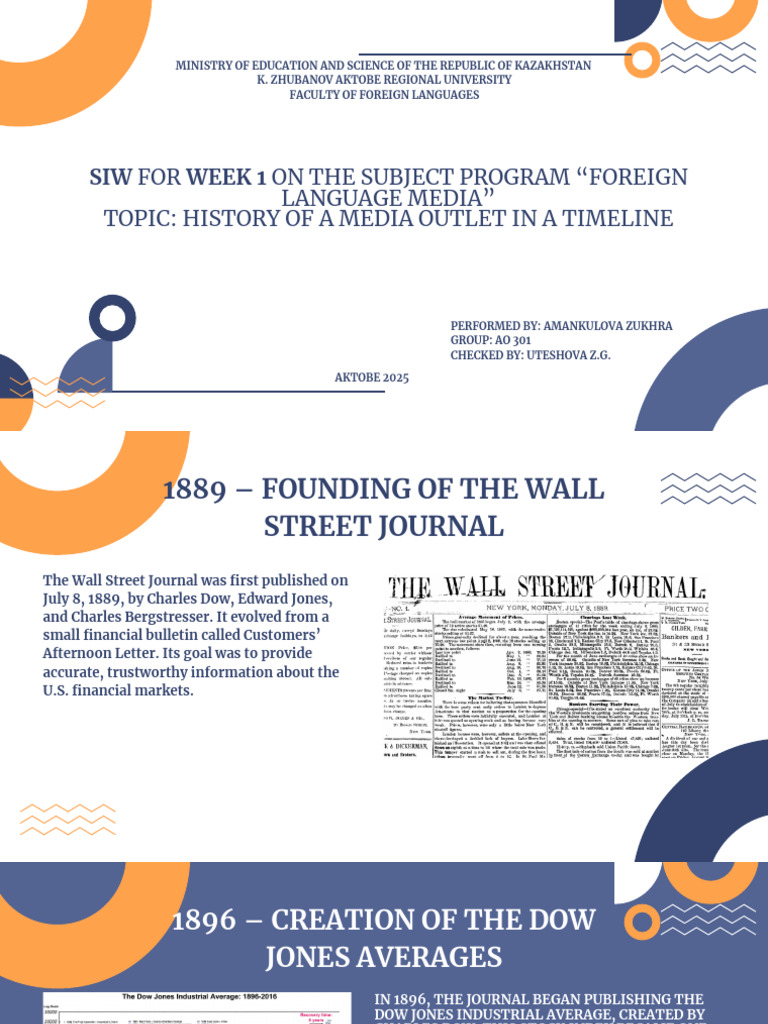 Media Siw 1 | PDF | The Wall Street Journal | Journalism