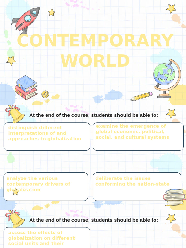 Globalization in The Contemporary World 2 | PDF | Globalization ...