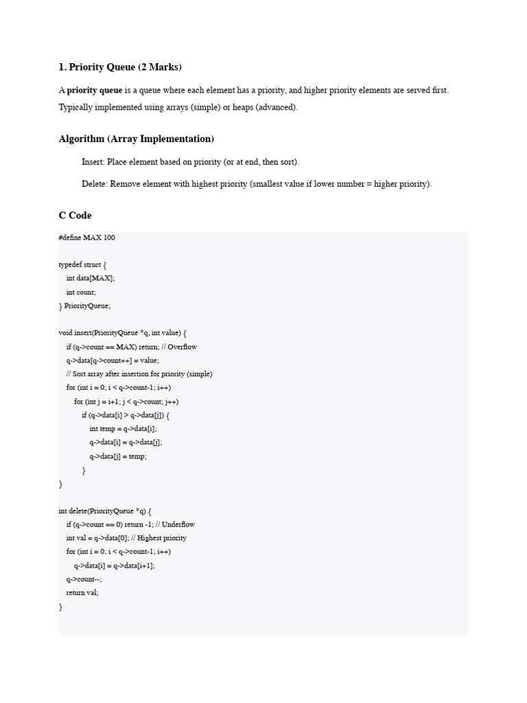 DSA Revision | PDF | Computer Programming | Algorithms And Data Structures