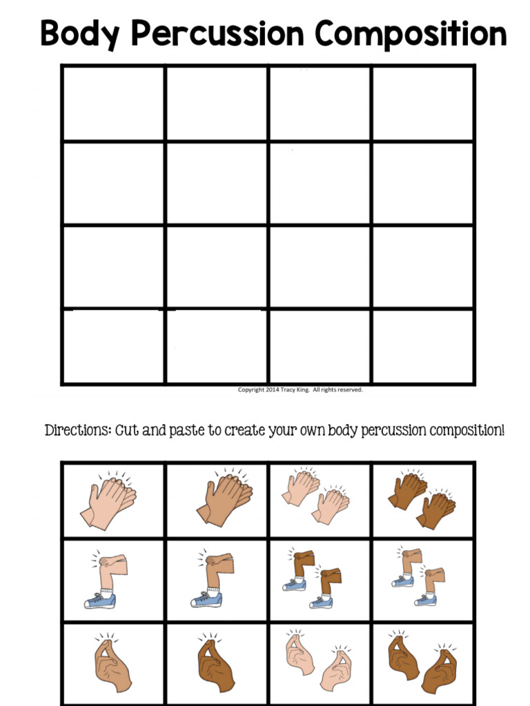 Body Percussion Composition | PDF