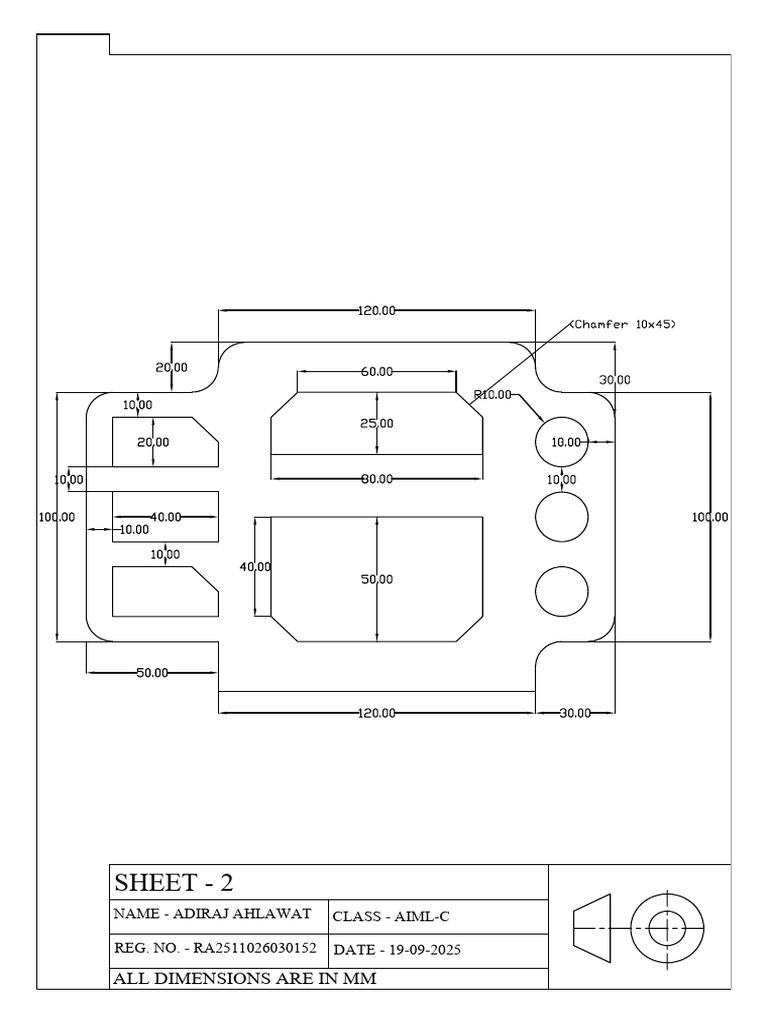 Drawing Adi Raj Real | PDF