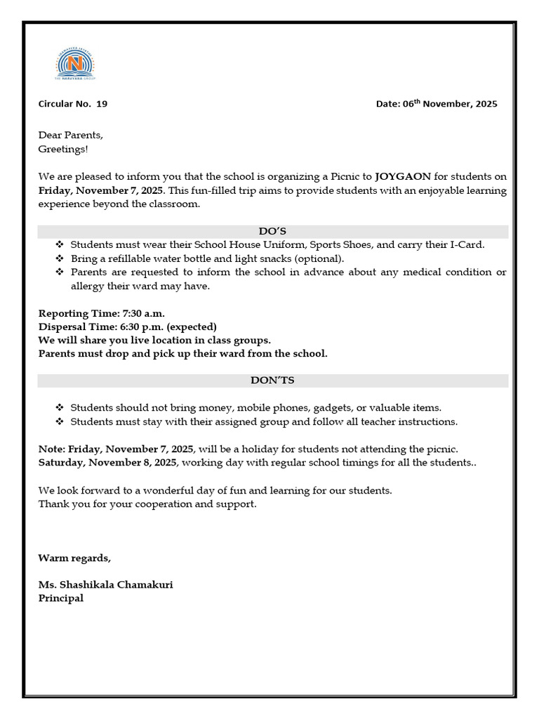 Picnic Guidlines - Techno | PDF