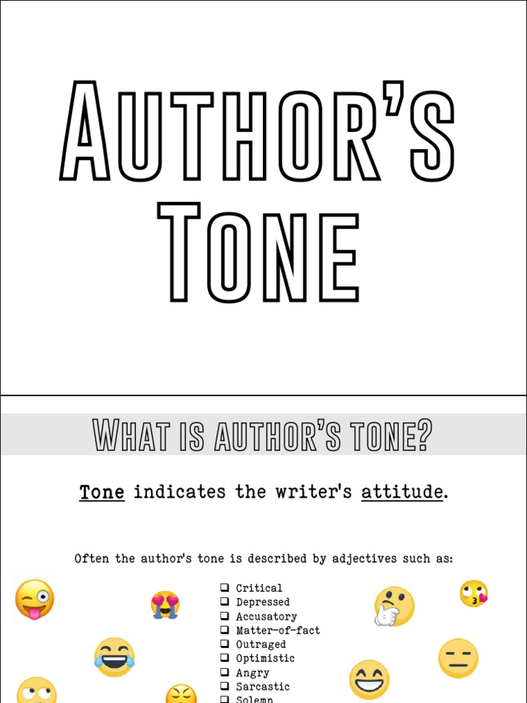 Tone Slideshow Updated | PDF | Mood (Psychology) | Mental Health