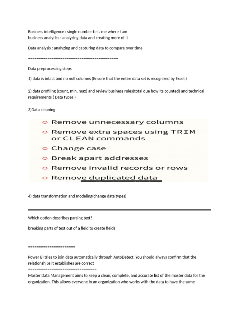 Data Management and Analysis Essentials | PDF | Microsoft Excel | Data ...