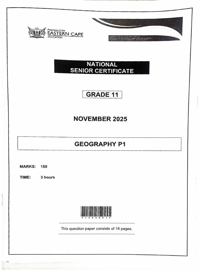 Grade 11 Final Exam | PDF