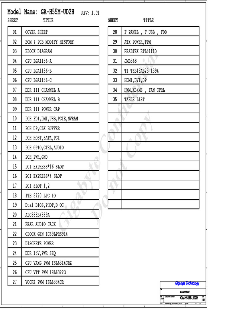 Gigabyte_Motherboard_GA-H55M-UD2H_r101 | PDF | Computer Science ...