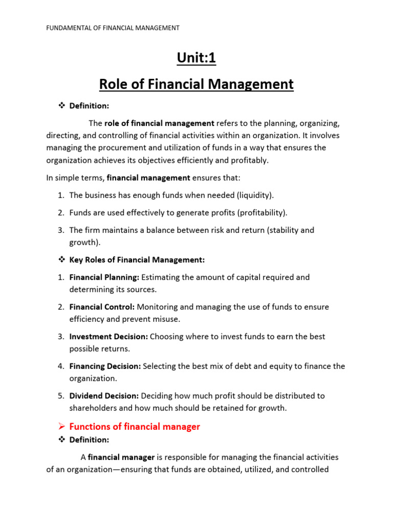 Fundamental of Financial Management | PDF | Present Value | Interest