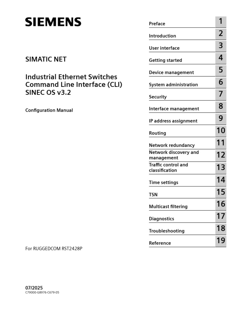 PH Sinec Os Cli Rst2000 76 en Us | PDF | Command Line Interface | Computer Science