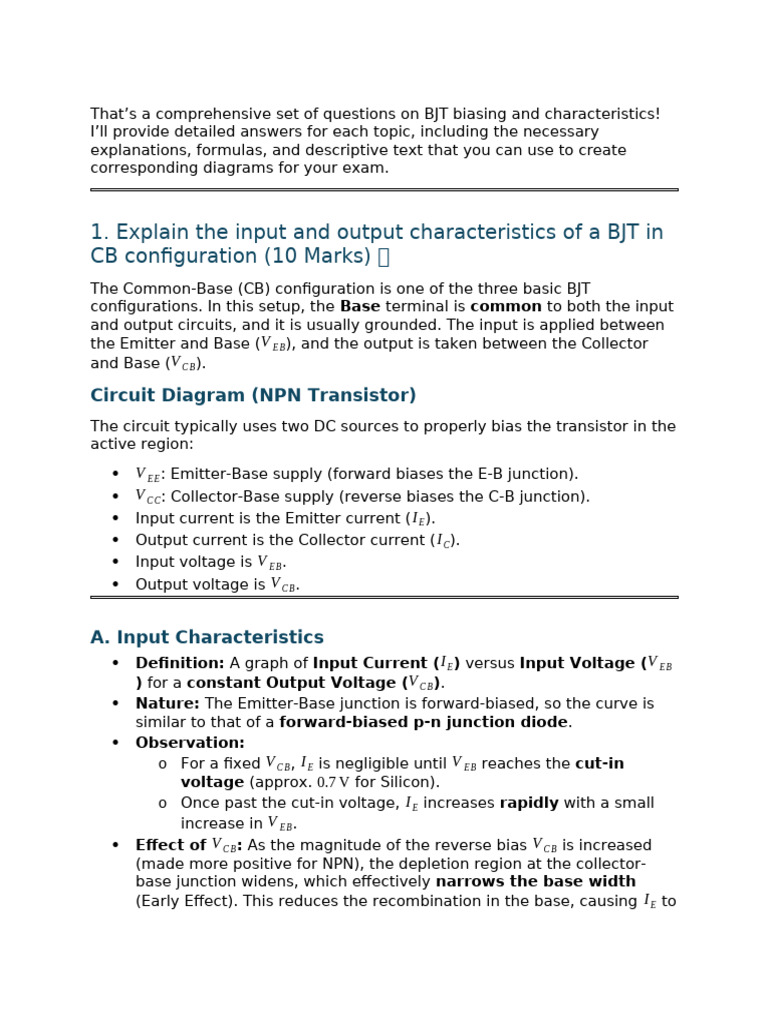 Edc Long | PDF | Bipolar Junction Transistor | Electronic Engineering