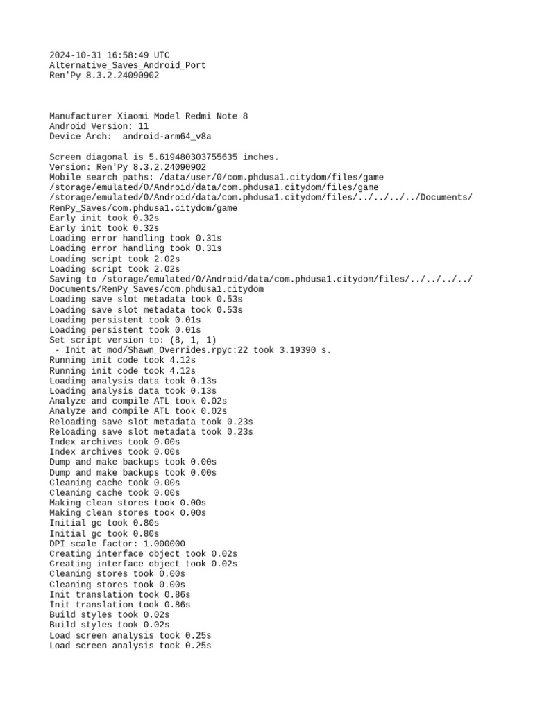 Log | PDF | Metadata | Computer Architecture