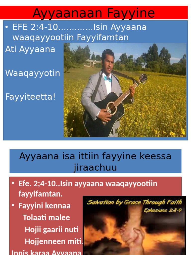 Ayyaana Isa Itti | PDF