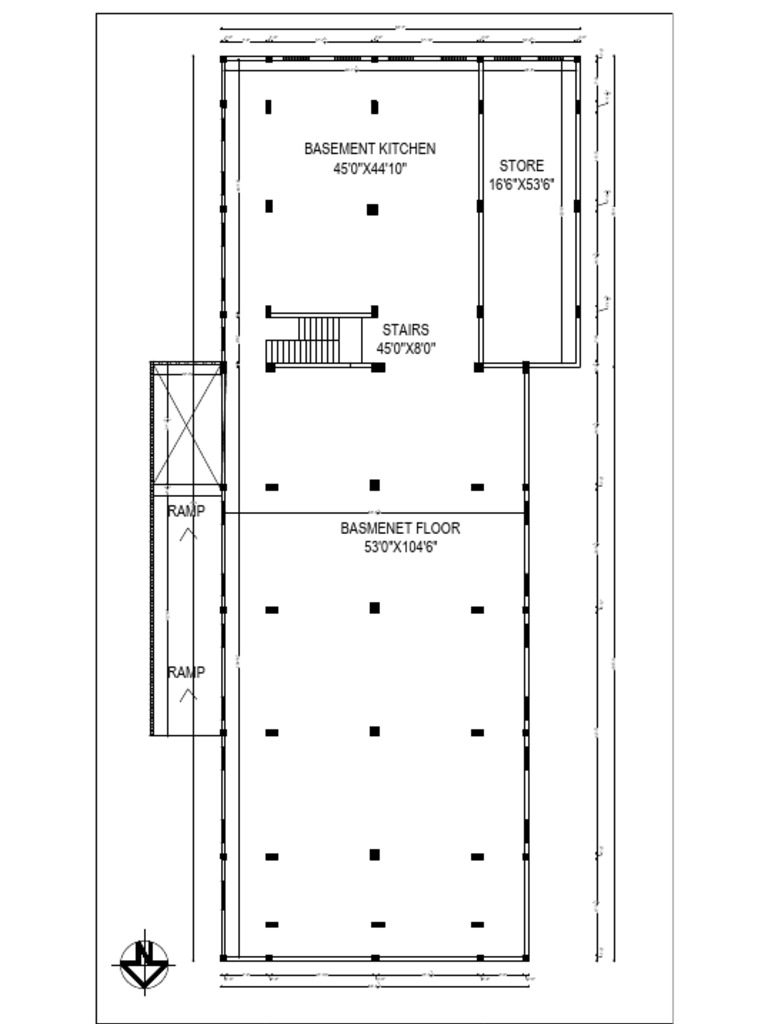 1 BASEMENT FLOOR PLAN-Model | PDF