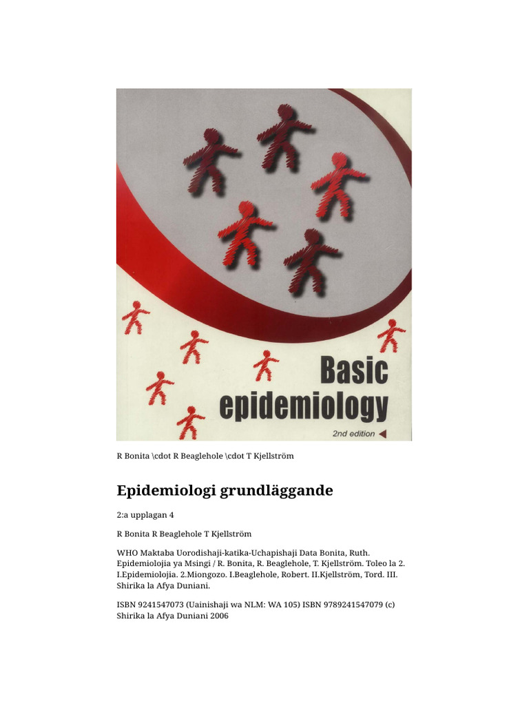 Basic Epidemiology SW | PDF