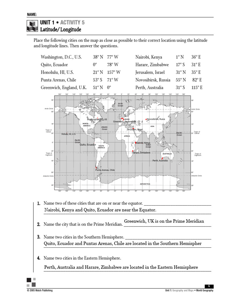 Kami Export - Active Classroom - Latitude and Longitude | PDF | Geographical Technology | Geography